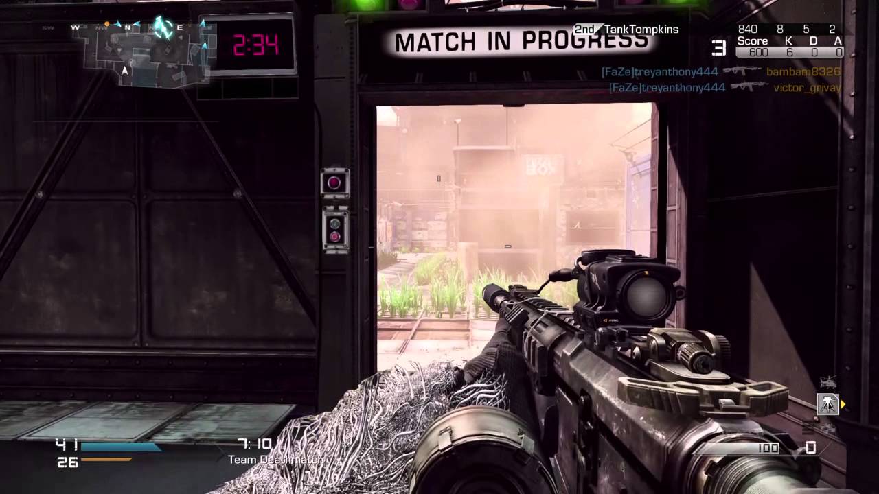Call of Duty® Ghosts Showtime Team Deathmatch - YouTube