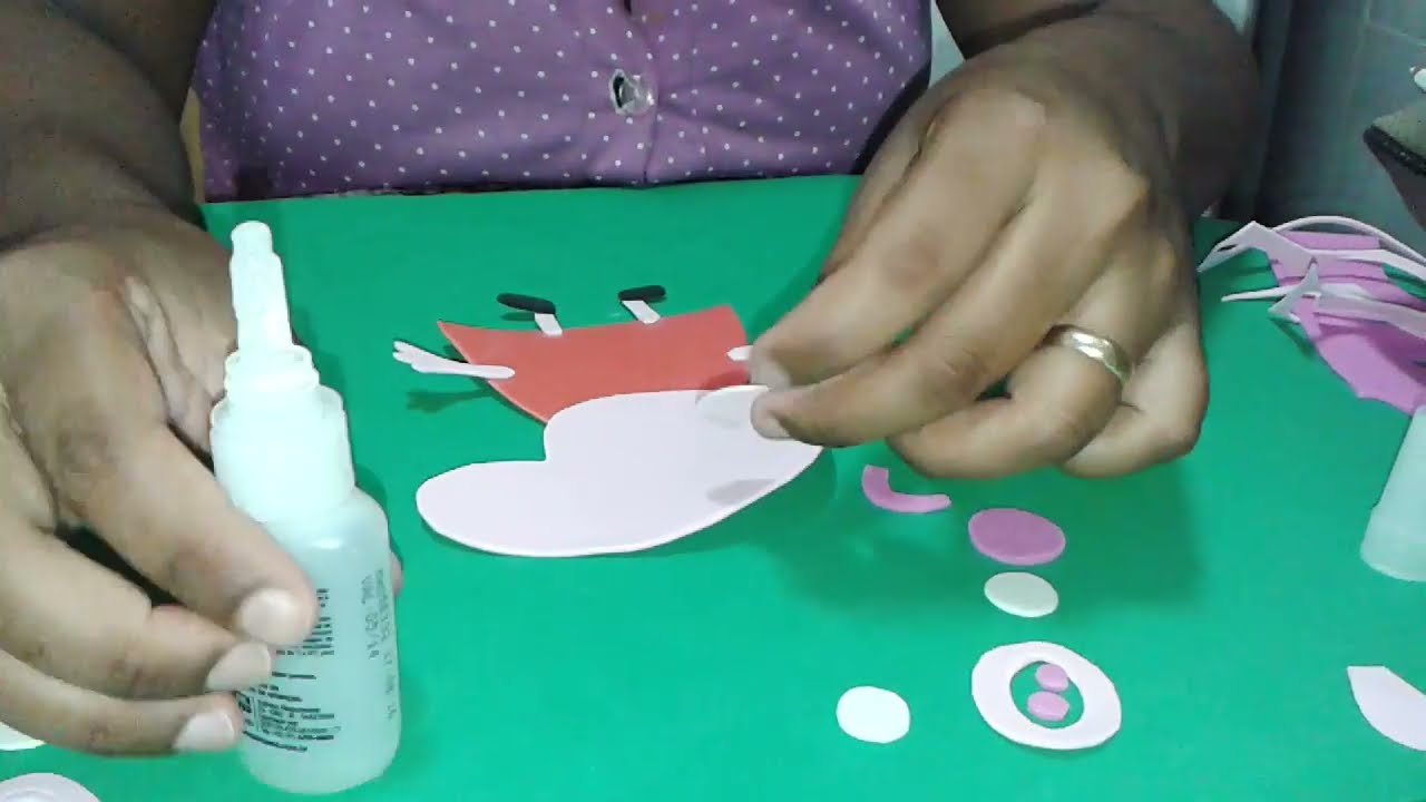 Artesanato Criativo: Como Fazer a Peppa Pig em EVA de Forma Fácil | DIY ...