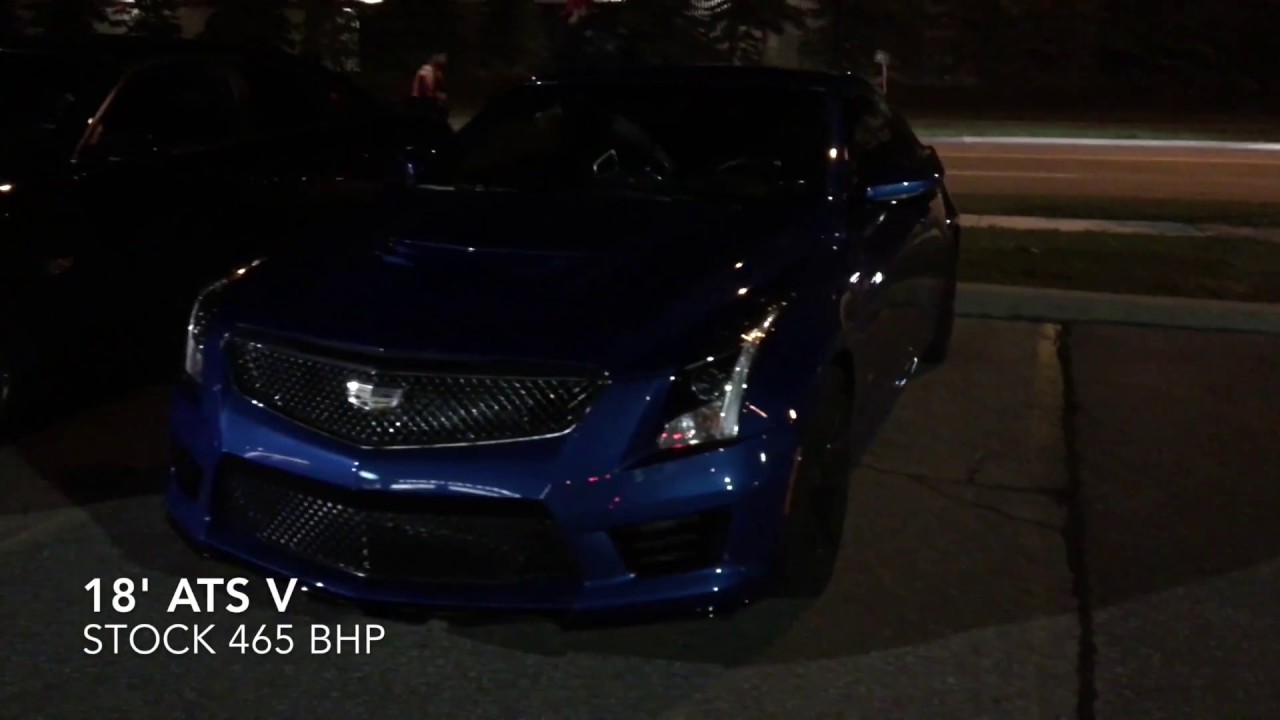 Dodge Charger Scatpack V.S. Cadillac ATS-V - YouTube