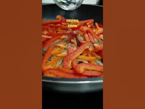 Макароны с овощами #Shorts - YouTube