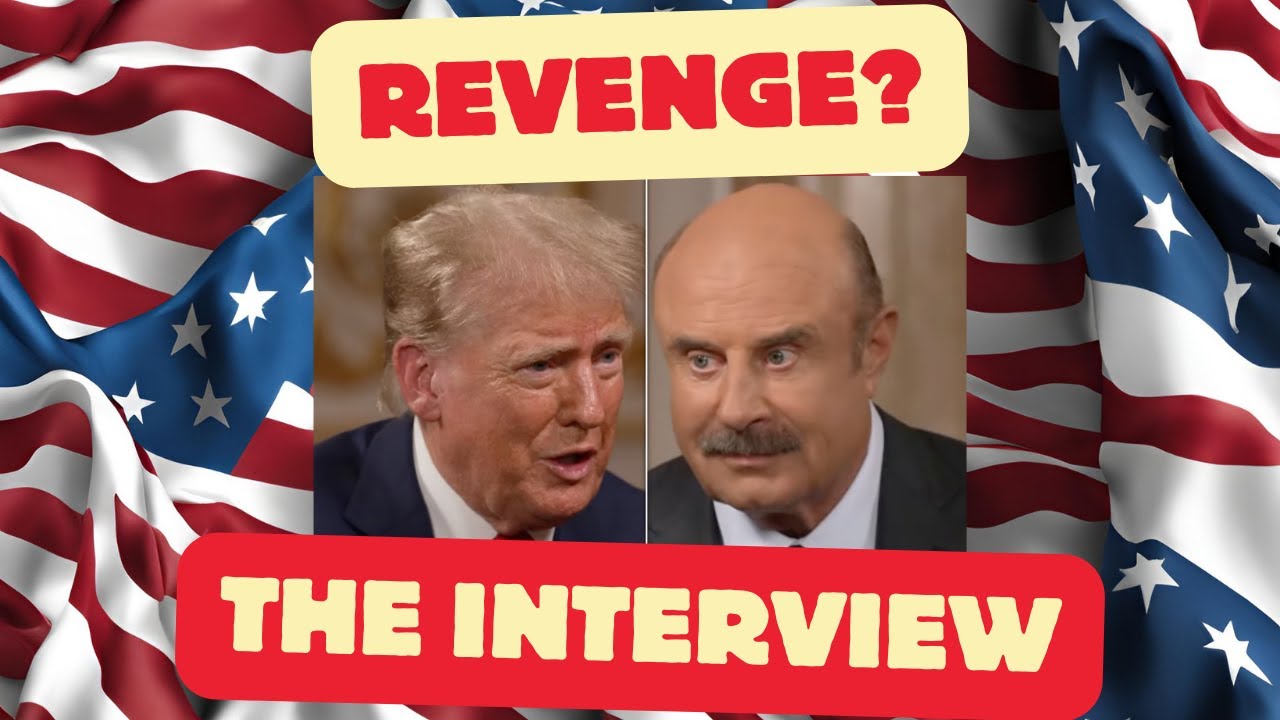 Commentary on when the topic of revenge came up in the interview #trump ...