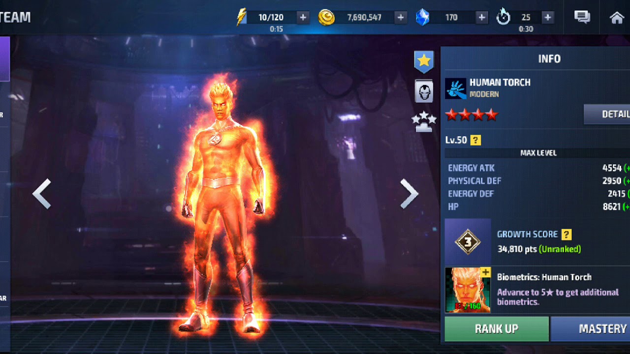 Human torch INSANE POWER LEVEL - YouTube