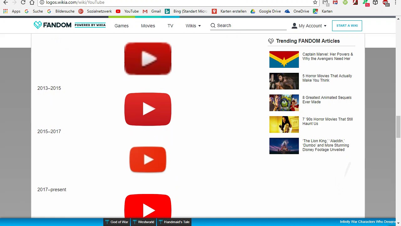 YouTube Logos von Logopedia - YouTube