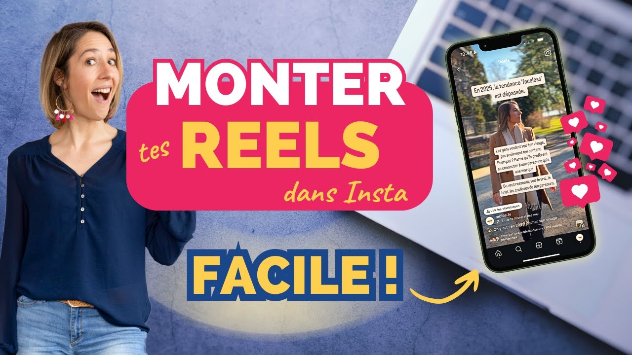 Créer un Reel pro SANS app : Tuto étape par étape - YouTube