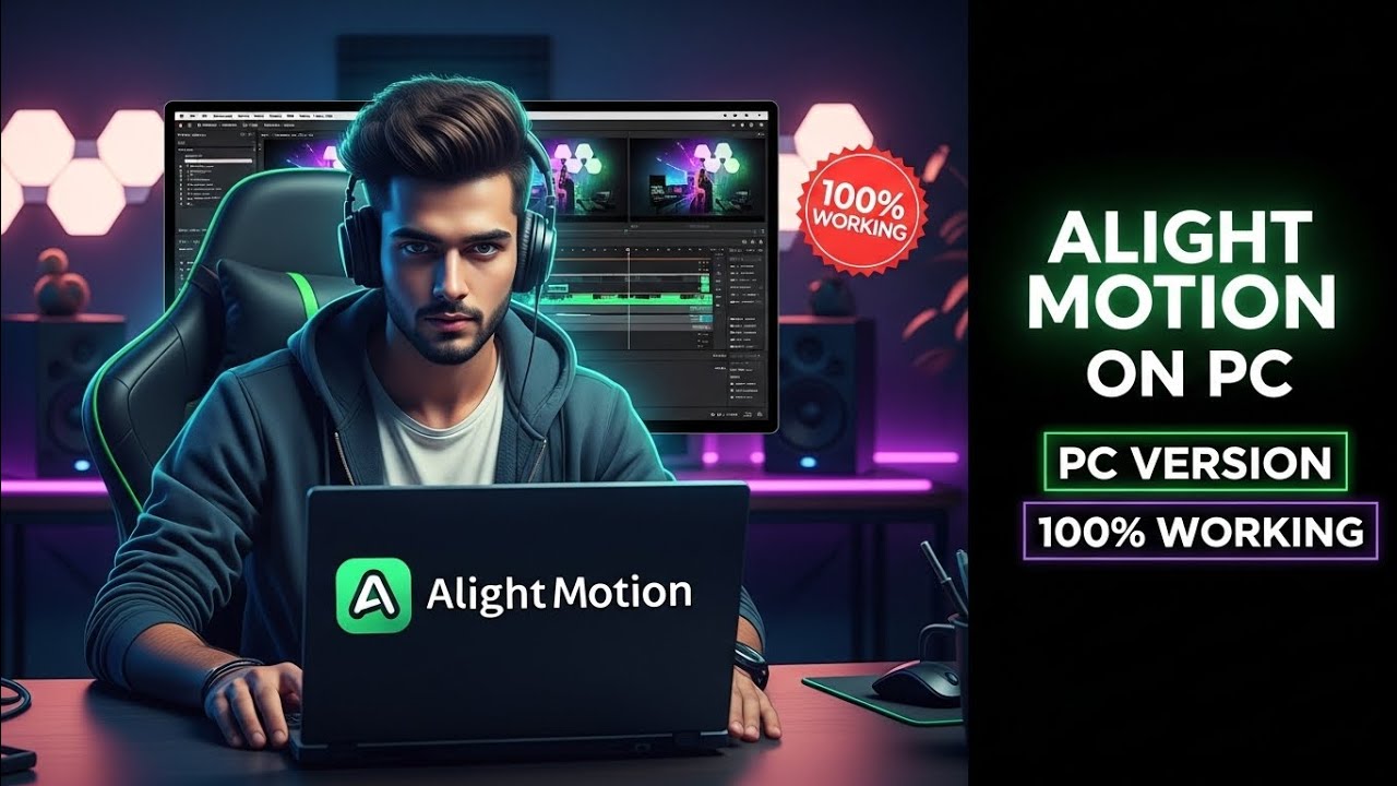 How to Download Alight Motion on PC | Step-by-Step Guide (2025) - YouTube
