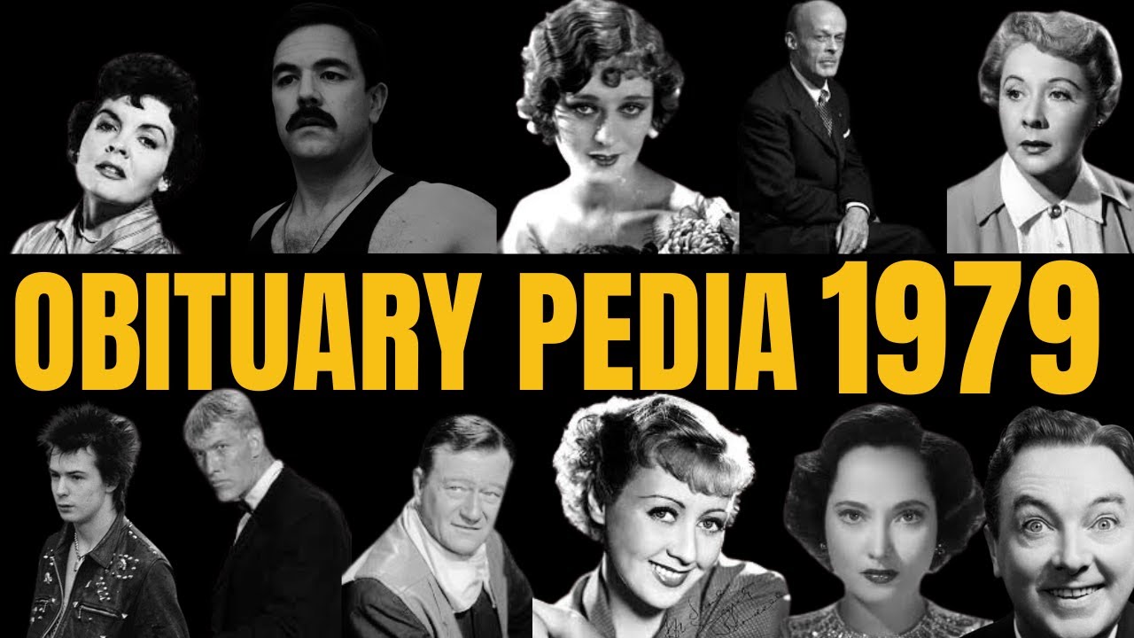 Celebrities Lost in 1979 - Obituary in 1979 - YouTube