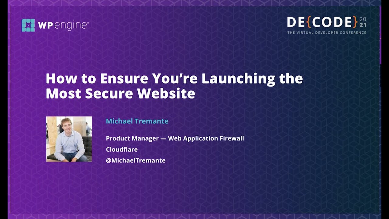 How to Ensure You're Launching the Most Secure Website - YouTube