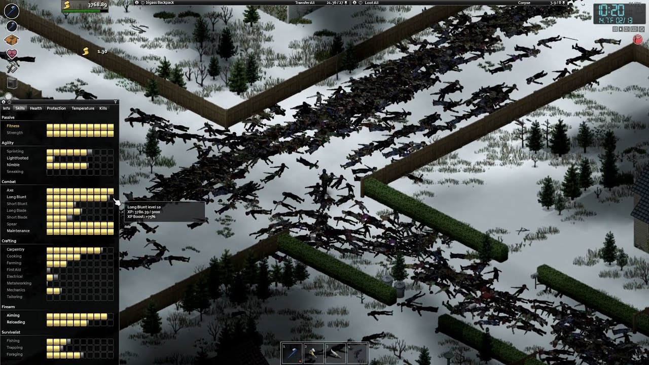 Project Zomboid 16x 100 million oids vs Virgil Stokes - YouTube