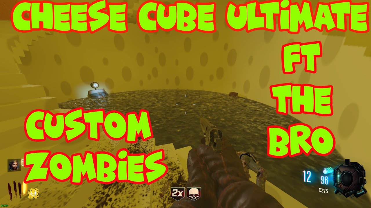 Cheese Cube V2 Custom Zombies | Call Of Duty Black Ops 3 - YouTube