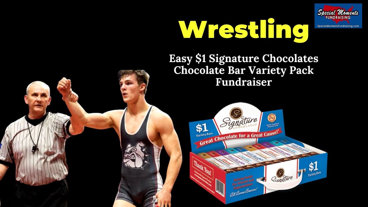 Easy $1 Wrestling Signature Chocolate Variety Chocolate Bar Fundraiser ...