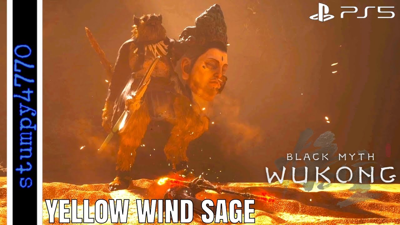 Black Myth: Wukong. Yellow Wind Sage Defeated. - YouTube