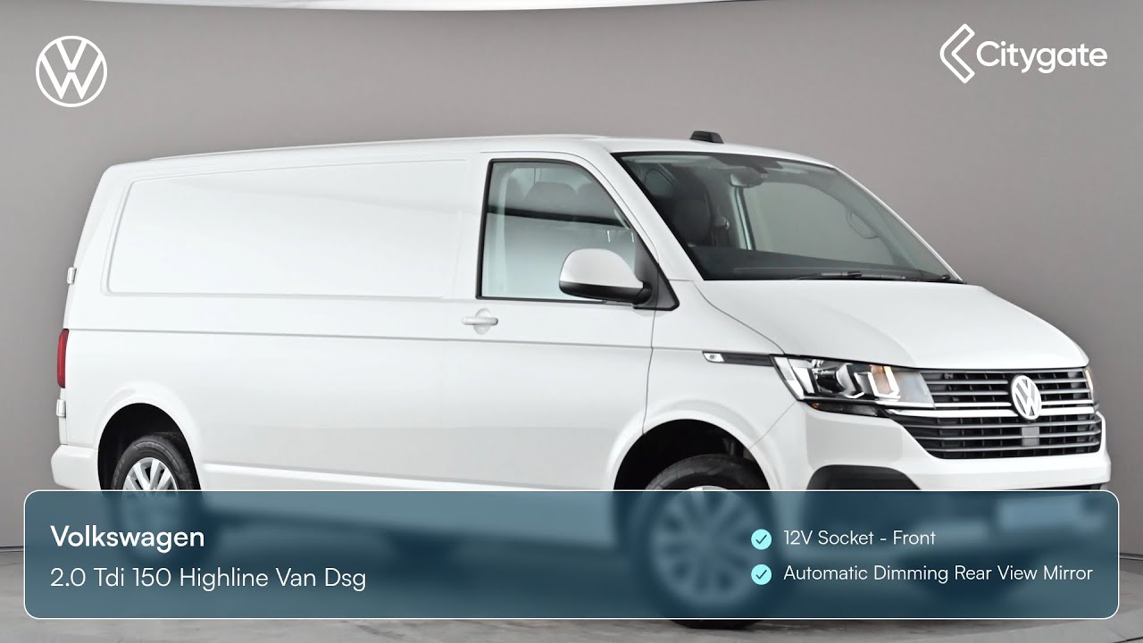 Volkswagen Transporter - 2.0 Tdi 150 Highline Van Dsg - Citygate ...