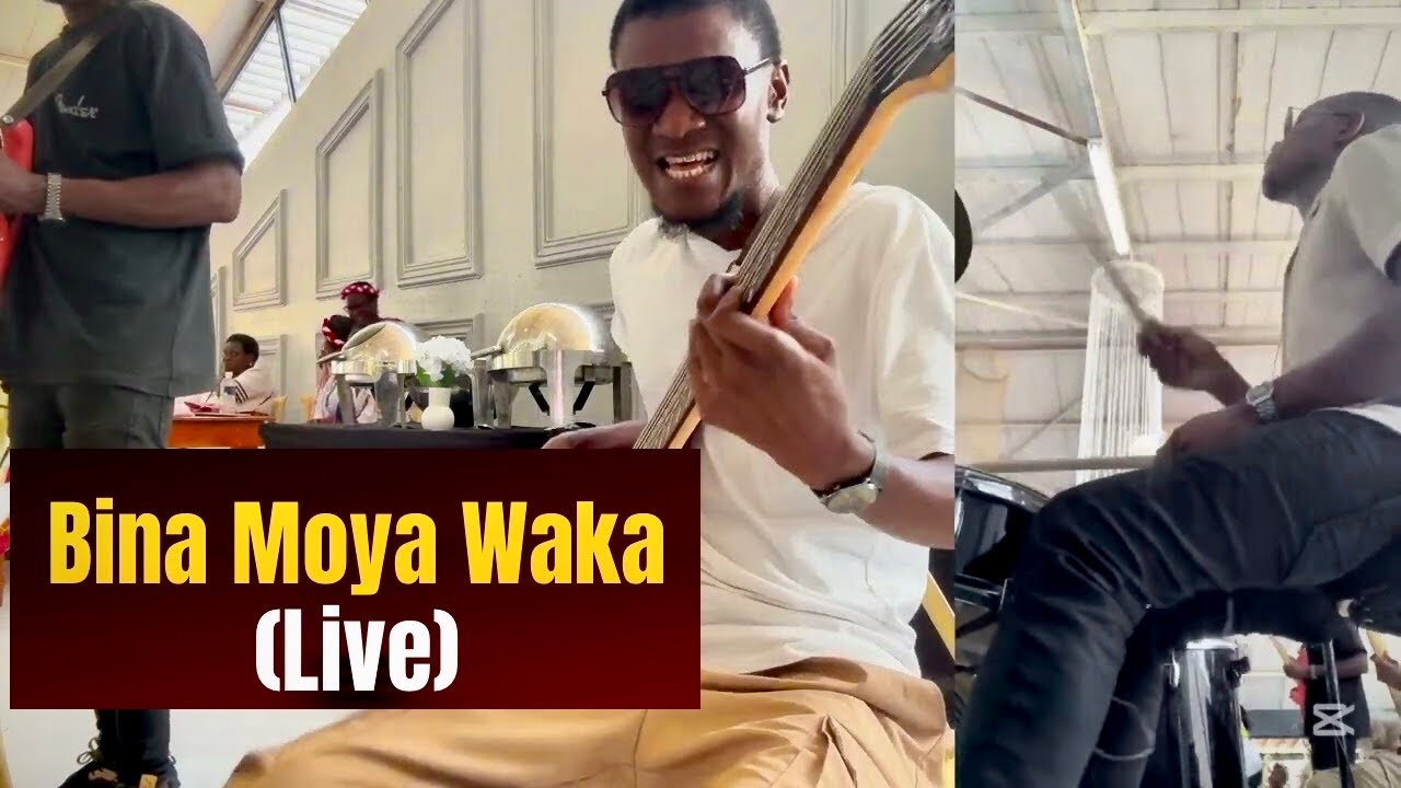 Bina Moya Waka - Spirit Of Praise 9 ft Mmatema | Bass & Drum Cam | Live ...