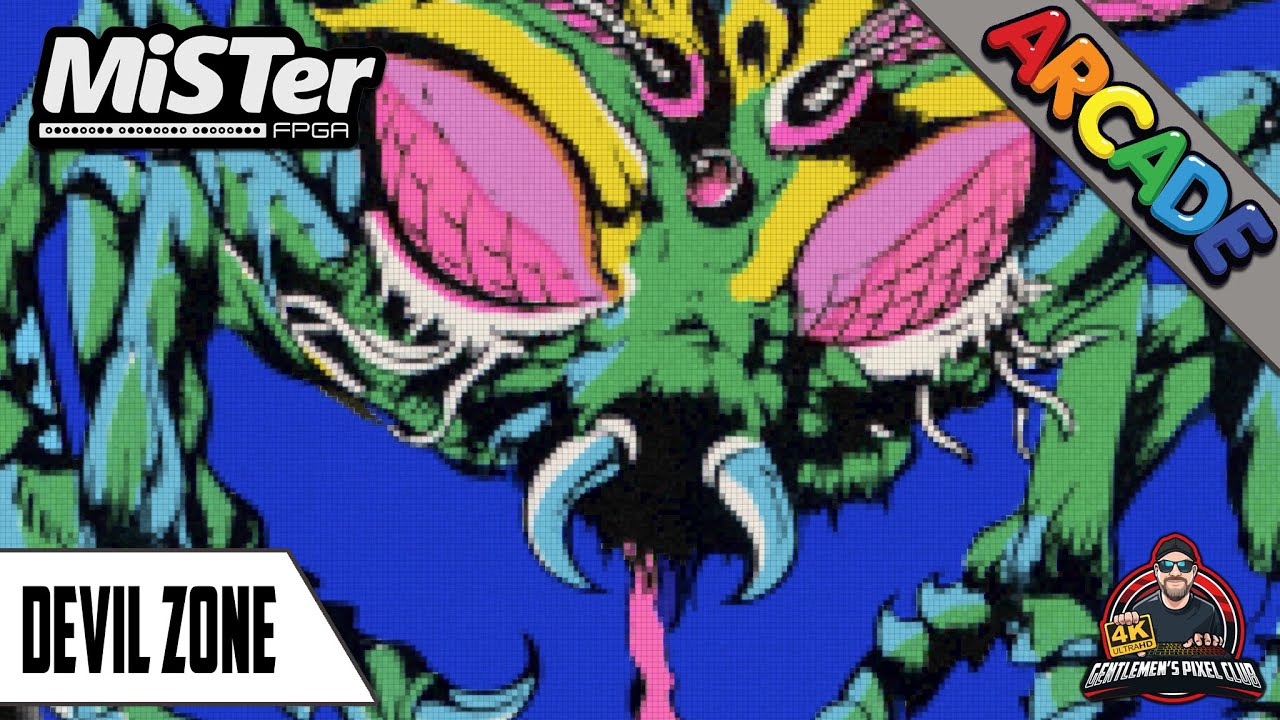 Devil Zone / MiSTer FPGA / Arcade - YouTube