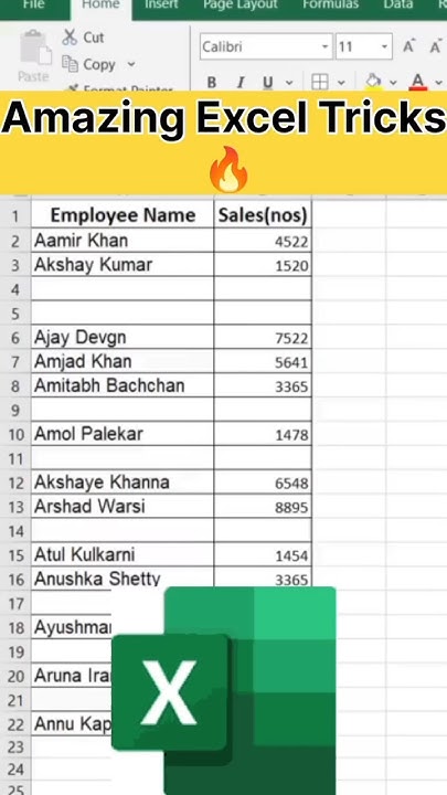 Amazing Excel Tricks 🔥 Excel Knowledge #excel #shorts #yt #computer#msexcel - YouTube