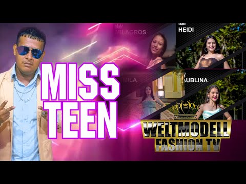👸🏻Miss teen Pasarela Belleza Mundial - 👄Desfile : Traje Coctel y Baño WELTMODELL FASHION TV