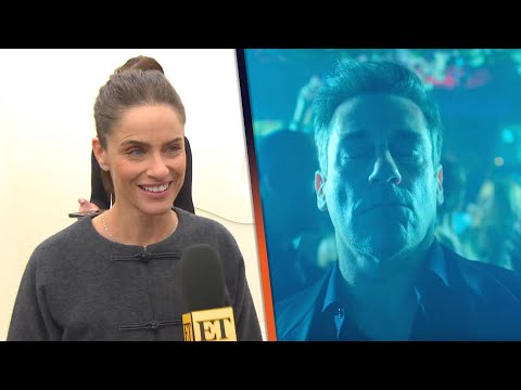 Your Friends and Neighbors: Amanda Peet Reacts to Jon Hamm's Clubbing Meme (Exclusive)