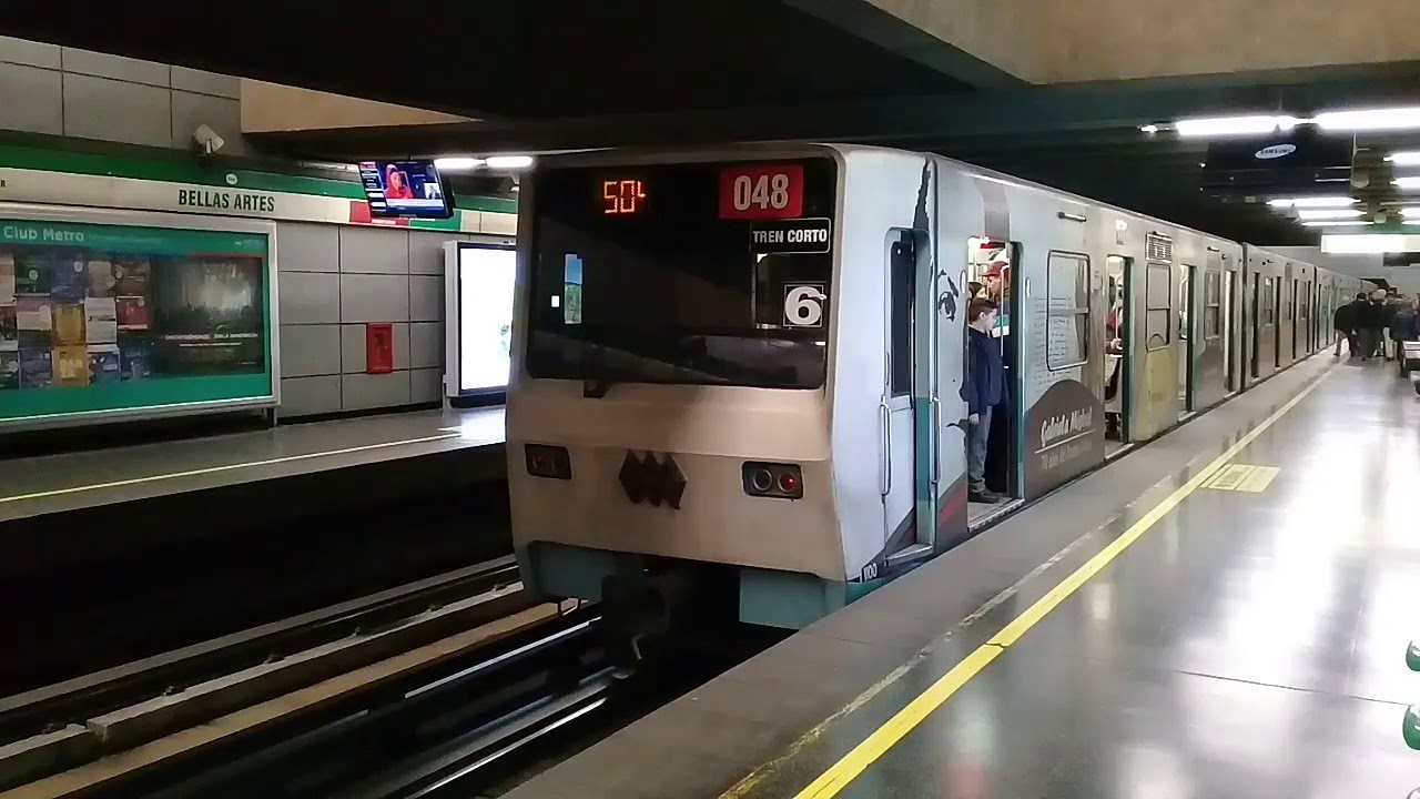 NS-74's y NS-93 en Bellas Artes. Línea 5 - YouTube