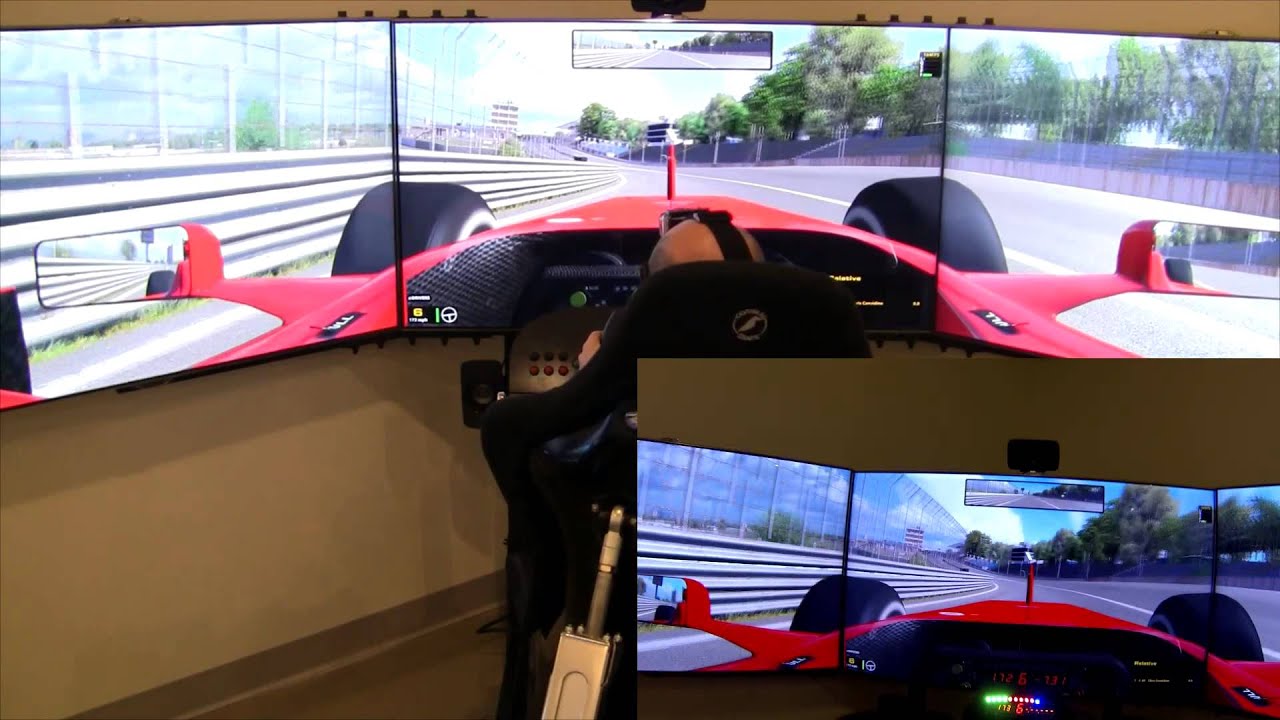 CXC Motion Pro II Racing Simulator test drive by Shaun Cole of ISR ...