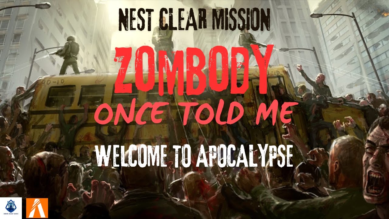 welcome to apocalypse zombie survival mission. Zombody once told me ...