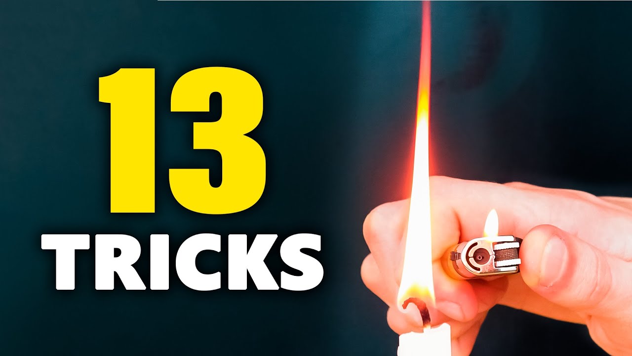 13 Cool Experiments & Tricks - YouTube
