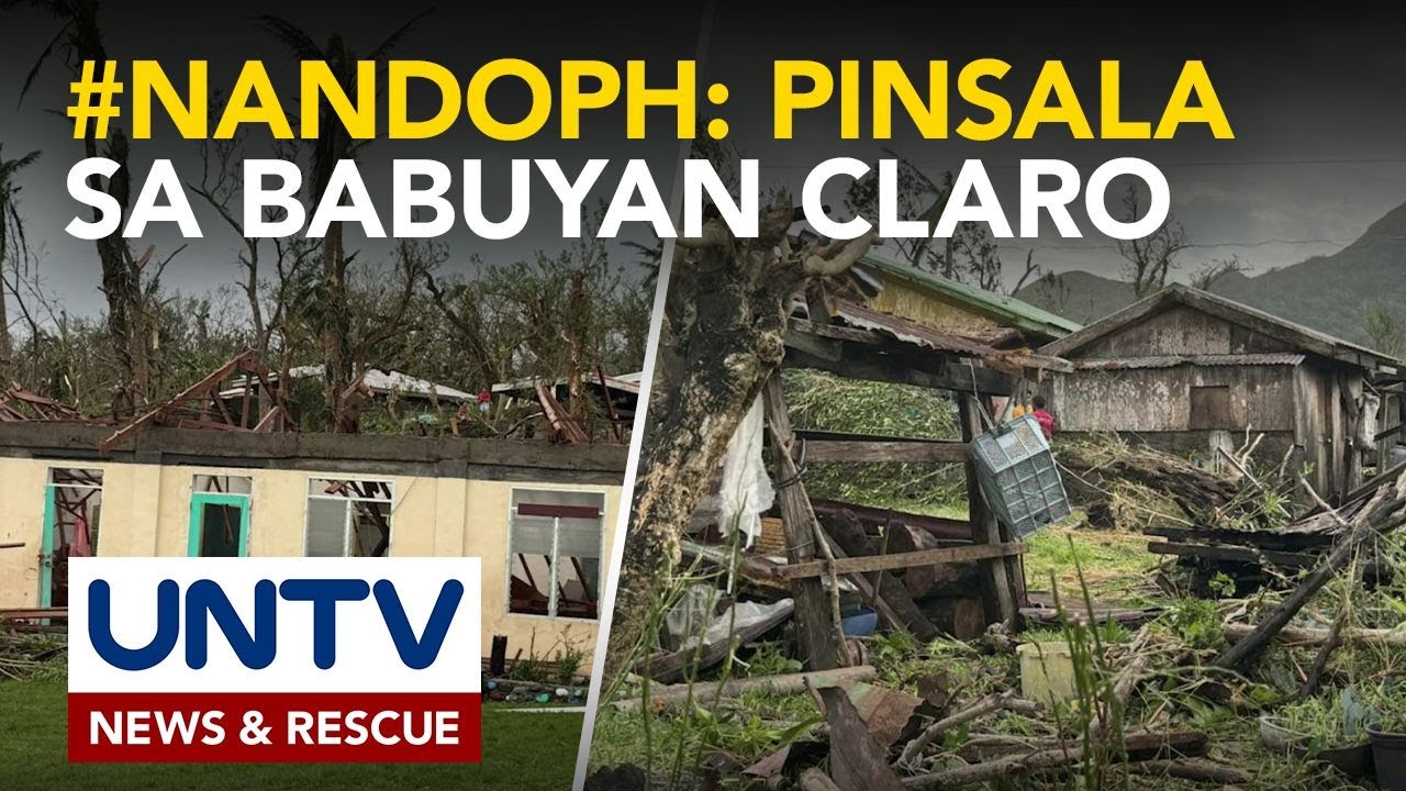 Bagyong Nando, nag-iwan ng matinding pinsala sa isla ng Babuyan Claro ...