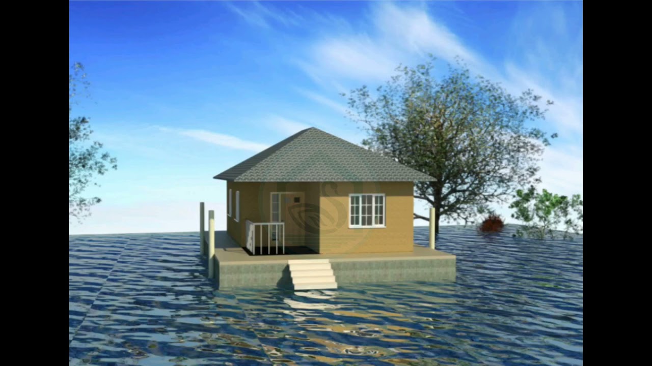Working of a flood resilient Amphibious House | NestAbide - YouTube
