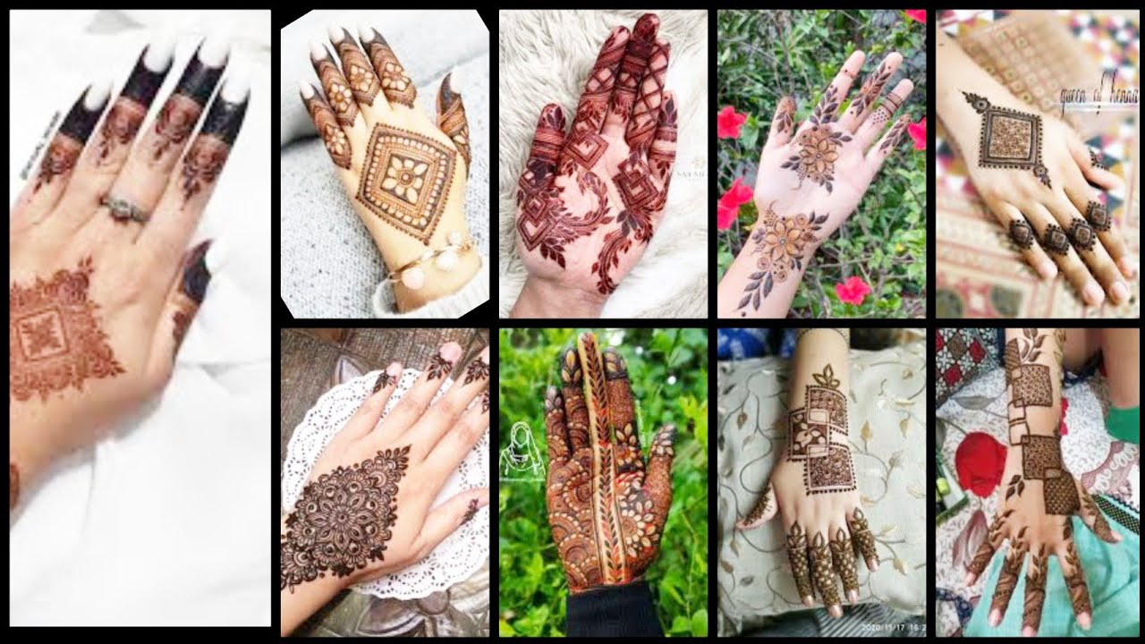 Unique and stylish Square Mehndi designs 2023 Mehndi designs//square ...