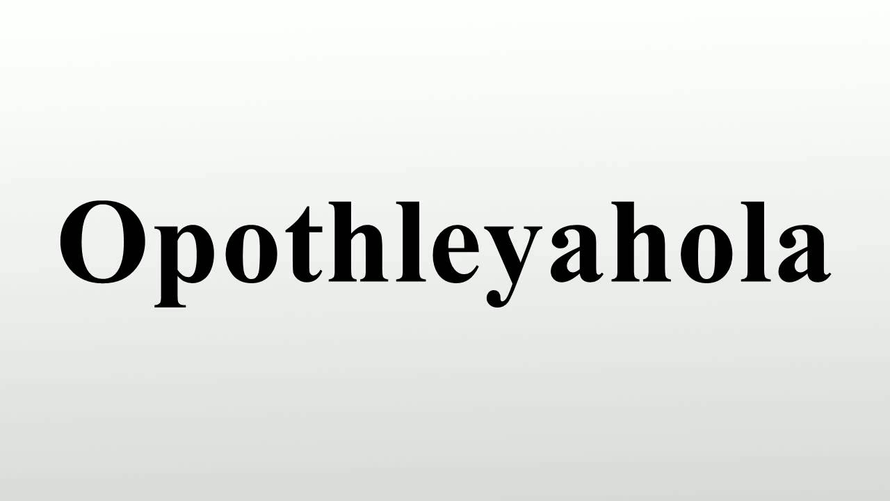 Opothleyahola - YouTube