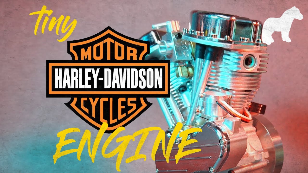 Tiny Harley Engine | Part 1 - YouTube