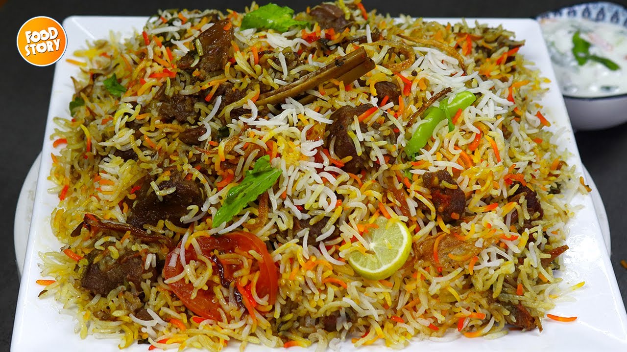 Mutton Biryani Recipe,Bakra Eid Special Recipe by Samina Food Story ...