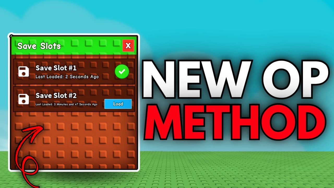 OP Save Slot Method in Grow a Garden! - YouTube