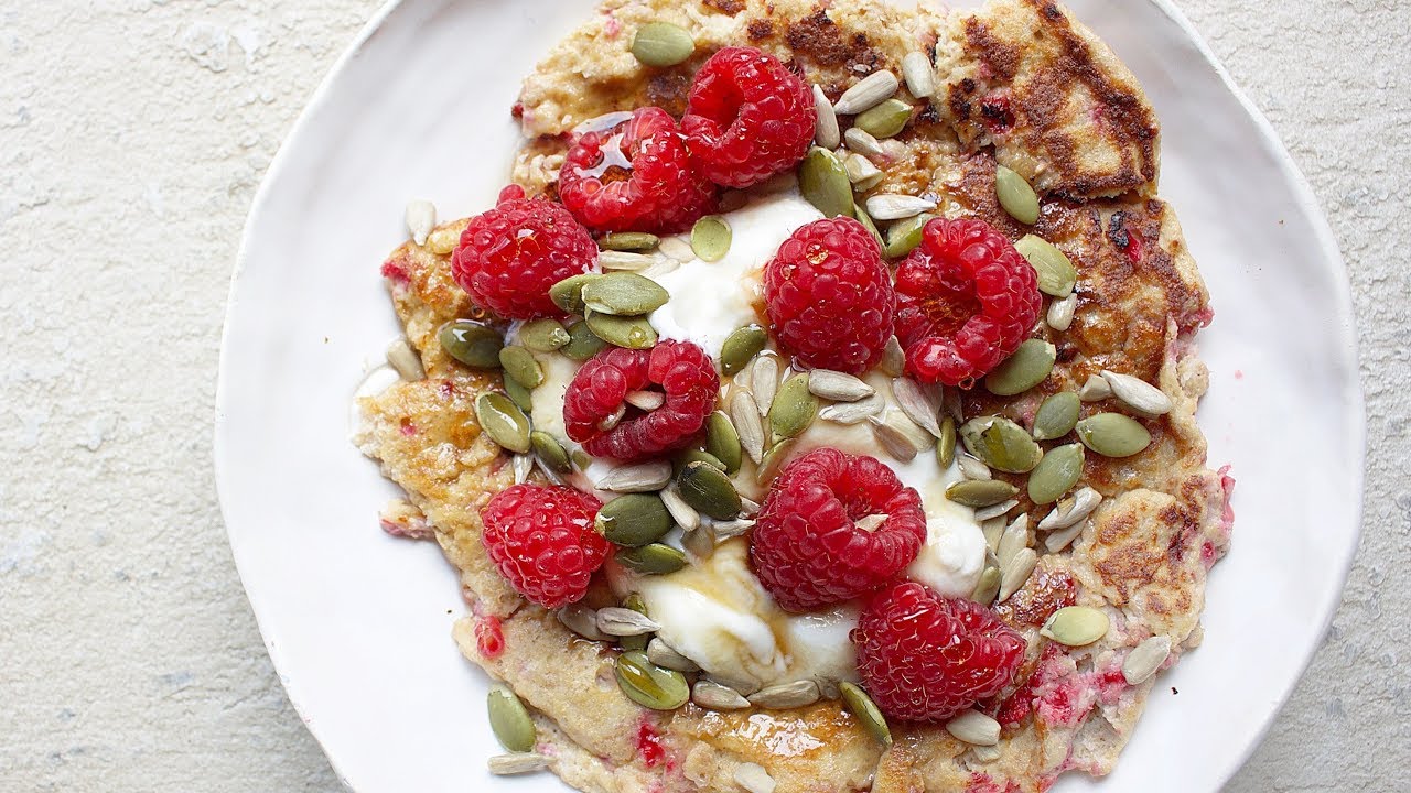 Sweet Berry Pancake | Healthy Breakfast | Jessica Sepel - YouTube