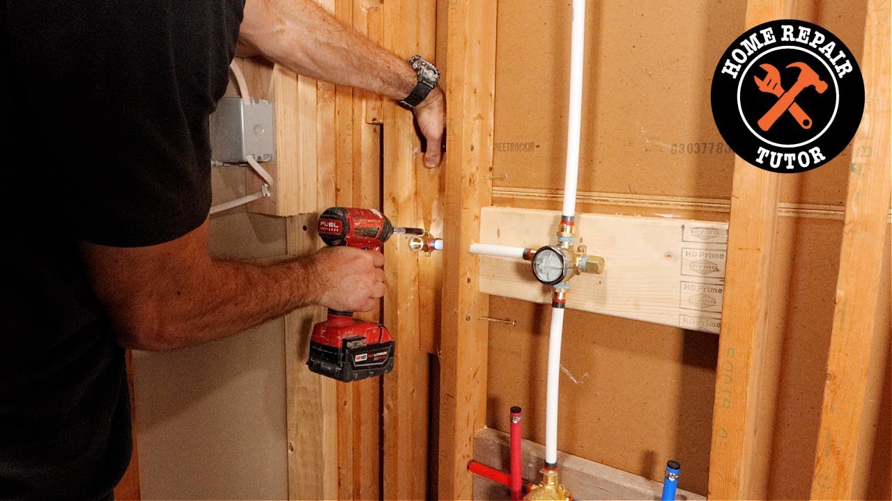 Shower Valve Installation Tips - #shorts - YouTube