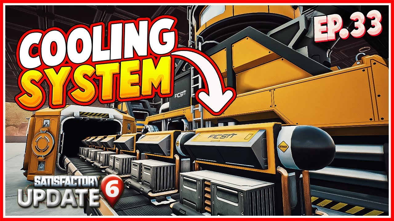 Schema ideala pentru a face COOLING SYSTEM | SATISFACTORY update6 | E33 ...