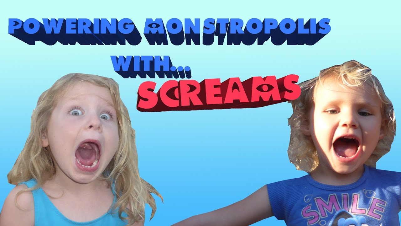 SCREAMING FOR MONSTROPOLOUS KIDS Disneyland amusement park with Harzel ...