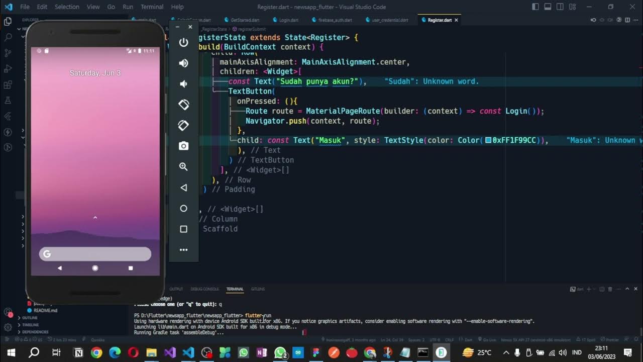 FINAL PROJECT FLUTTER #BootcampDigitalSkill #Sanbercode #Flutter - YouTube