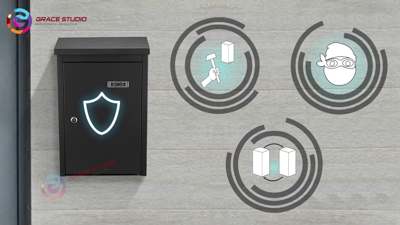 Large Mailbox Motion Graphics Animation Video With Female English Voice ...