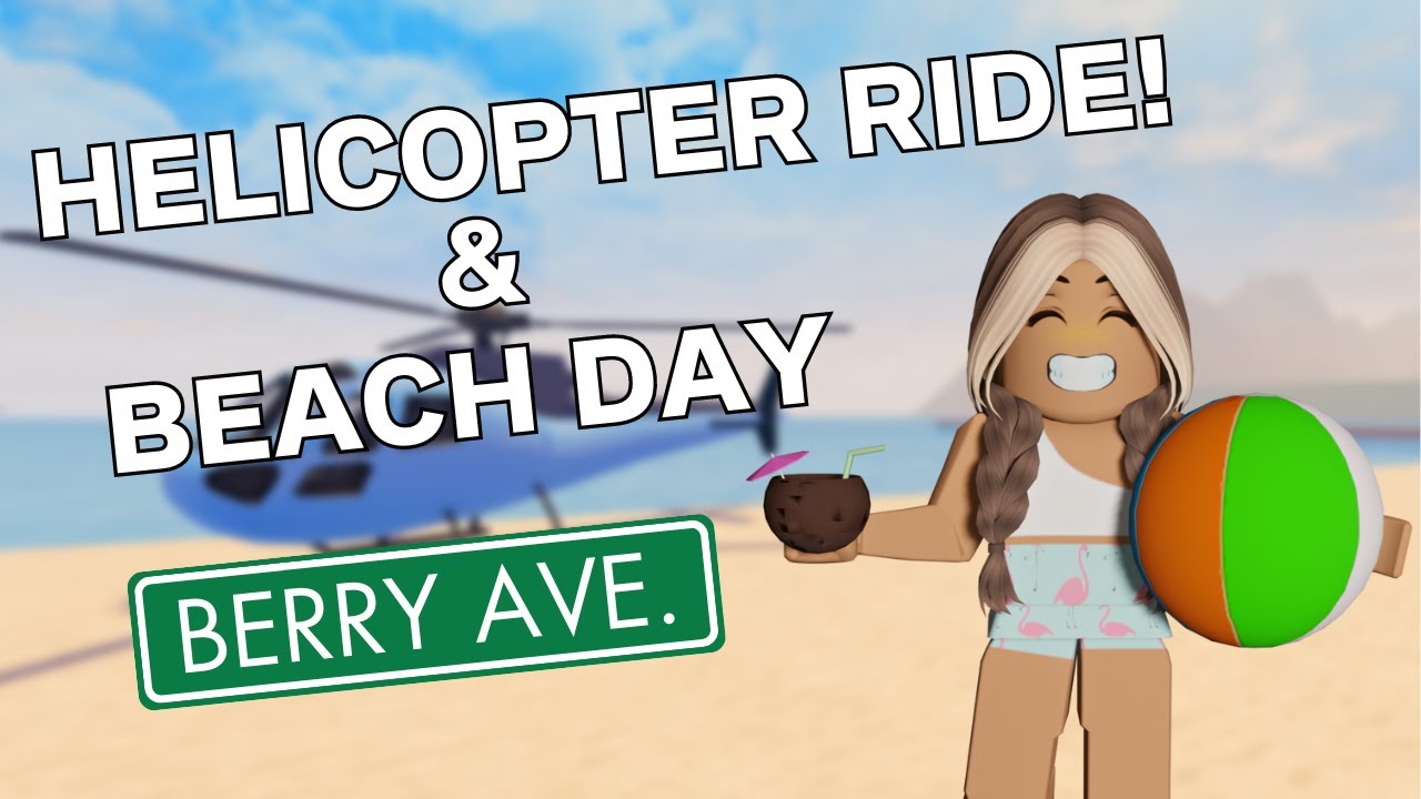 PREMIUM HELICOPTER! Roblox Berry Avenue! MUST SEE! - YouTube