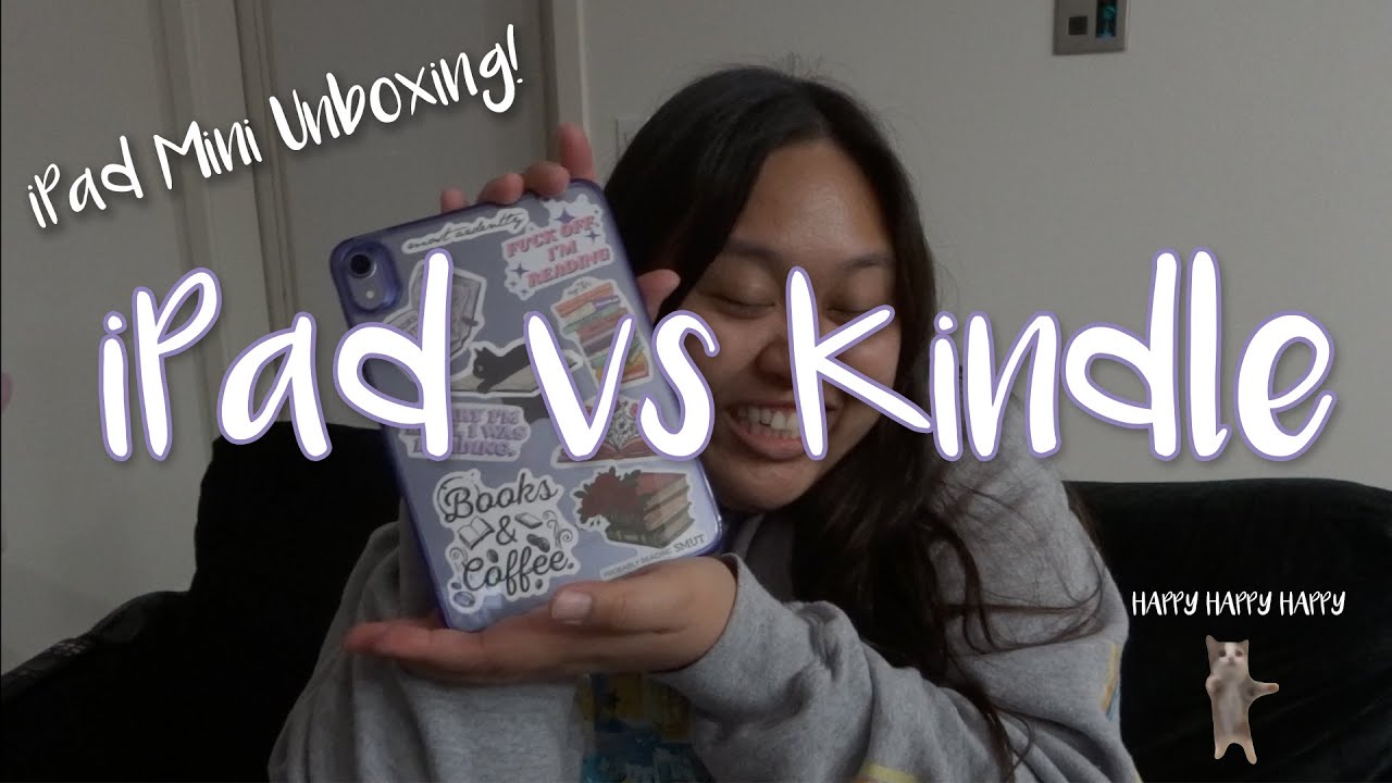 I Bought An iPad to Read eBooks | Watch me unbox my iPad, decorate my ...