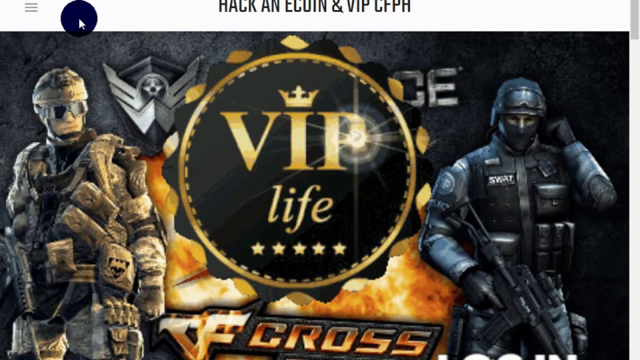 Crossfire Free Vip & Ecoin 2017-2018 (GM) Unknown - YouTube