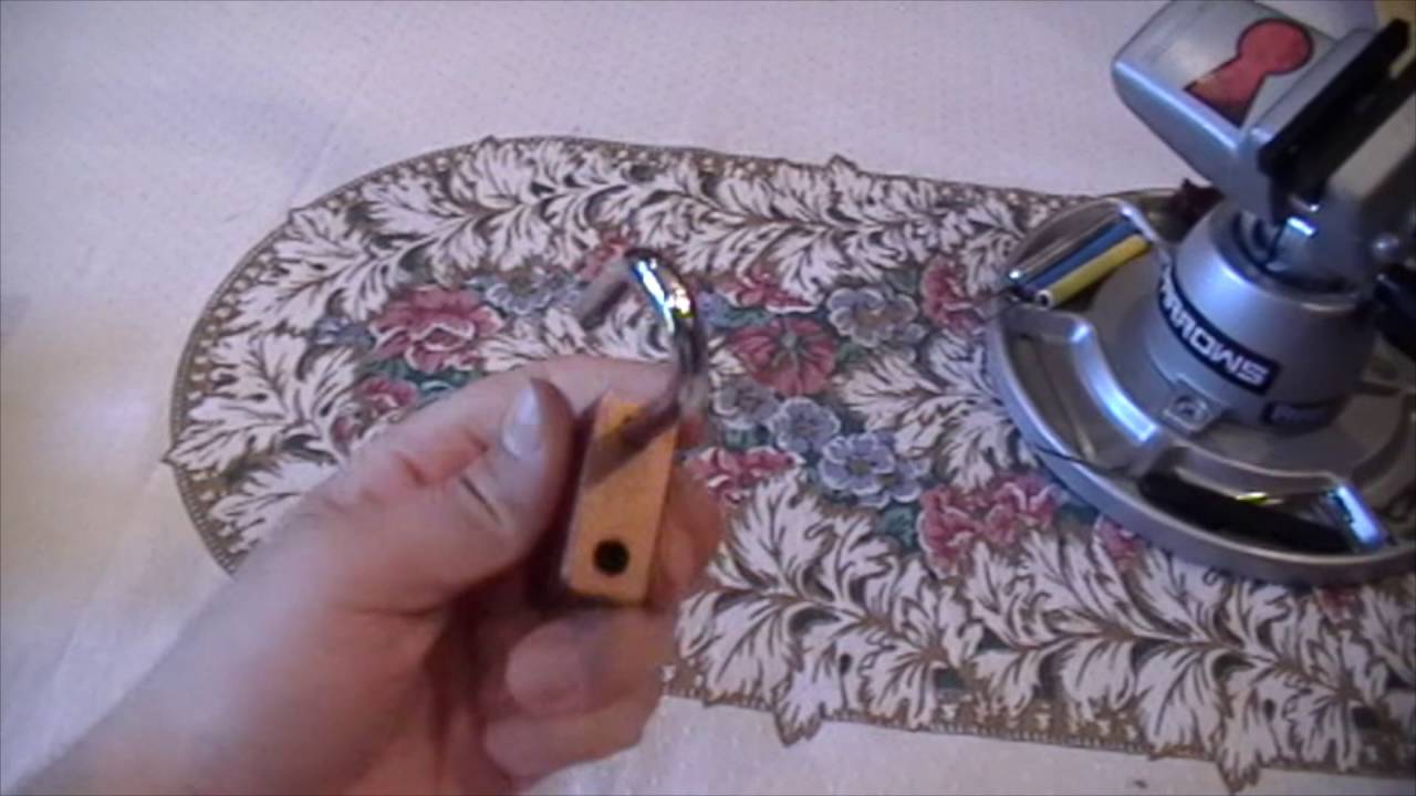 [1] American Lock Series 1205 Picked and Gutted - YouTube