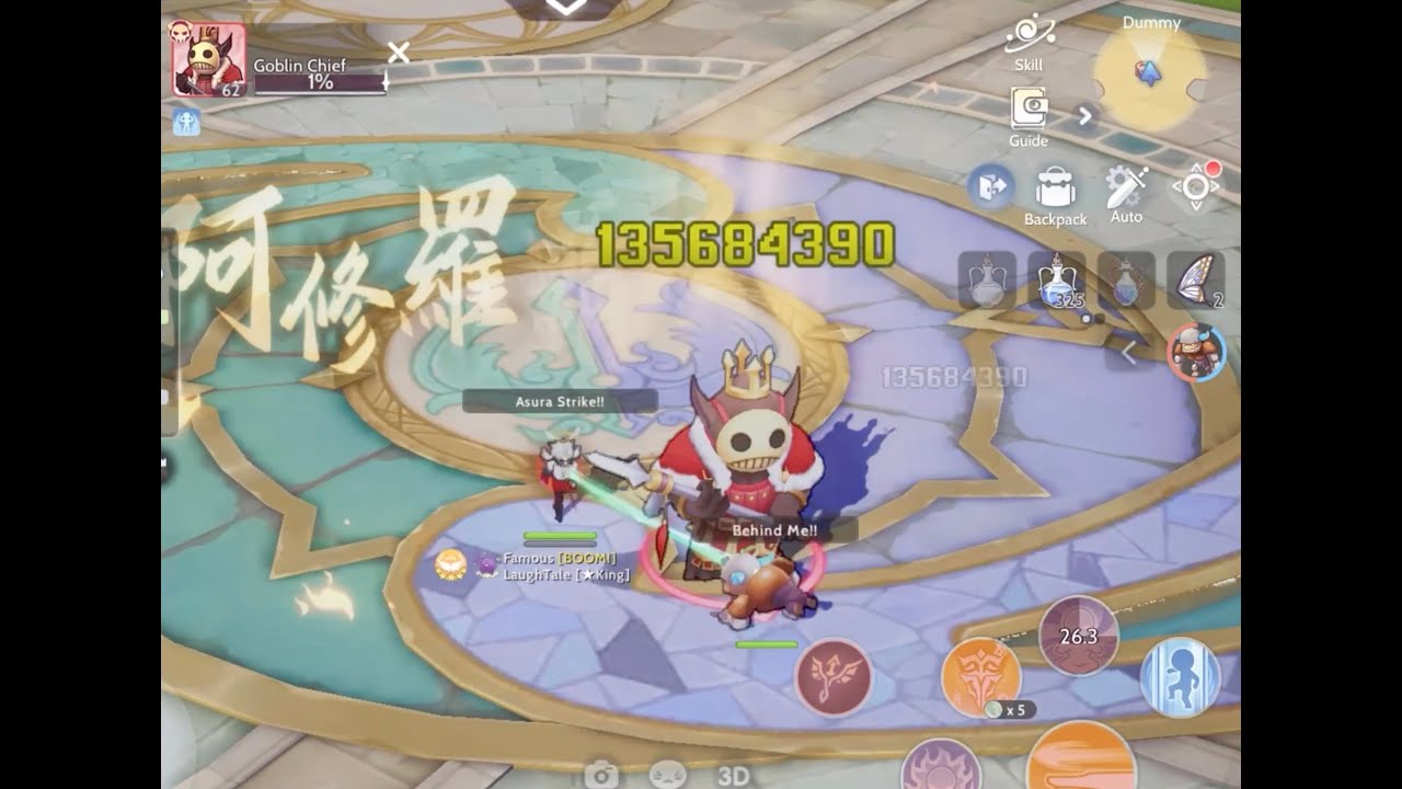 [Ragnarok Origin Global] Champion/Monk Item Build Asura Damage Test ...