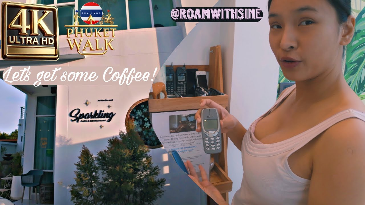 4K Thailand Songkran Morning | Let’s Grab Coffee at Sparkling Café ...