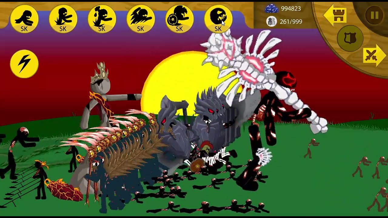Stick007Apk - Zombie BOSS, Juggerknight, Stone Zombie - Stick War ...