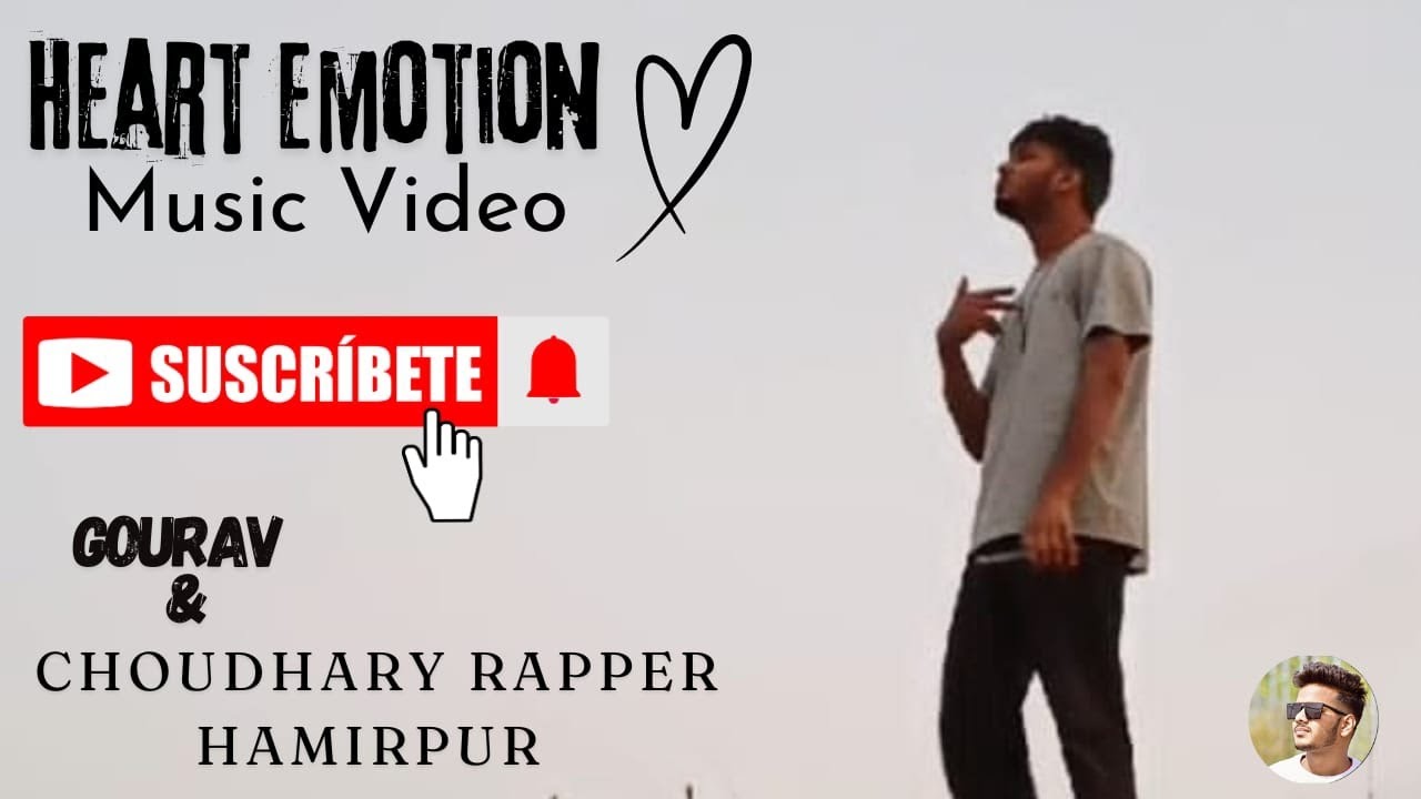 heart emotion song rap 🎤 singer sameer chaudhary #rap producer gaurav ...