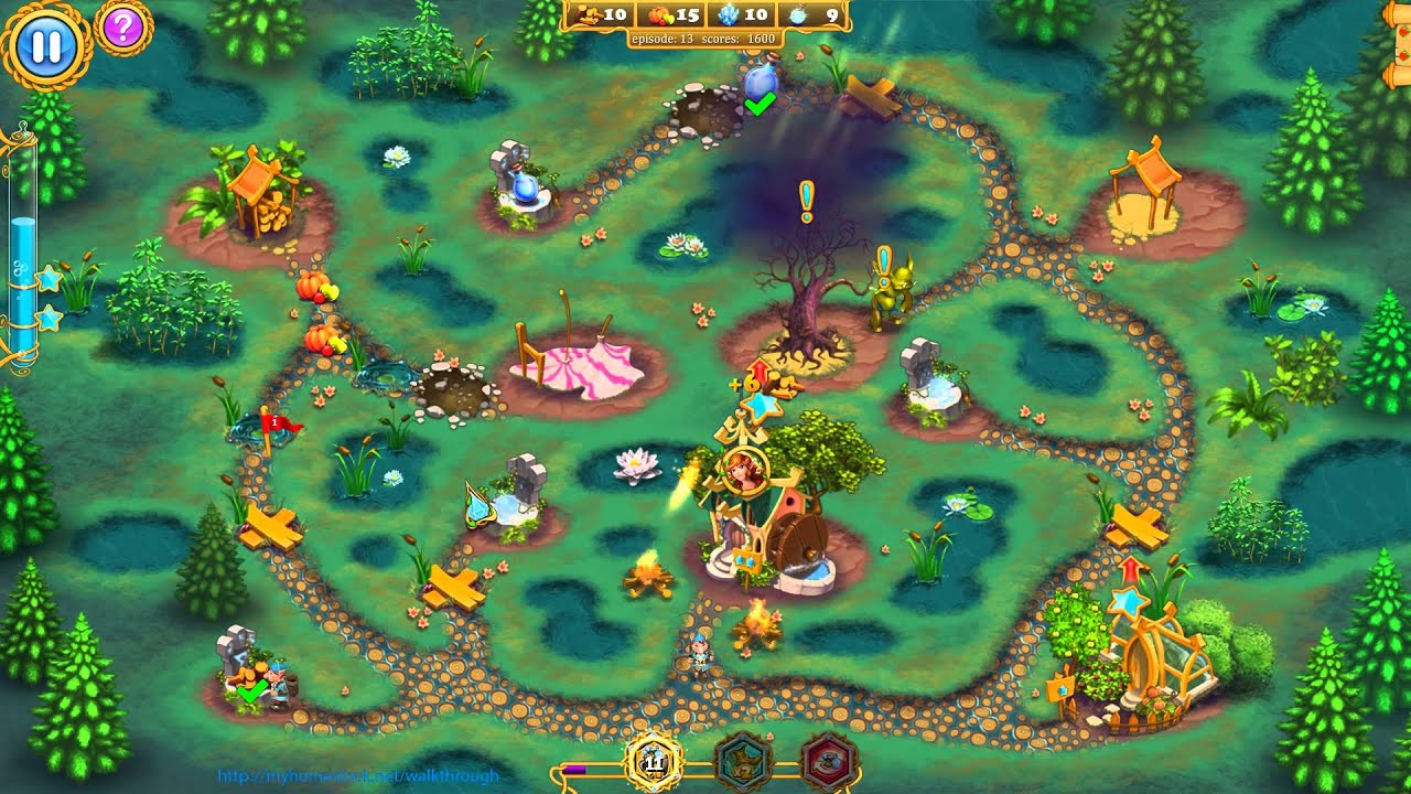 Elven Legend - Level 13 walkthrough - YouTube