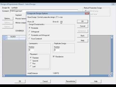 Design of Experiments (DOE): A Statgraphics Webinar - YouTube