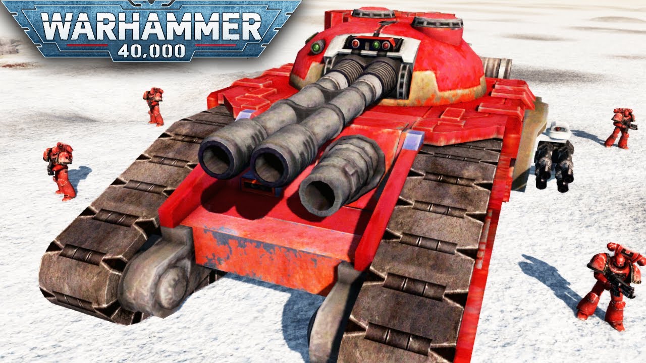 ULTIMATE MOD WARHAMMER 40K: Blood Angels vs Tau - Men of War: Assault ...