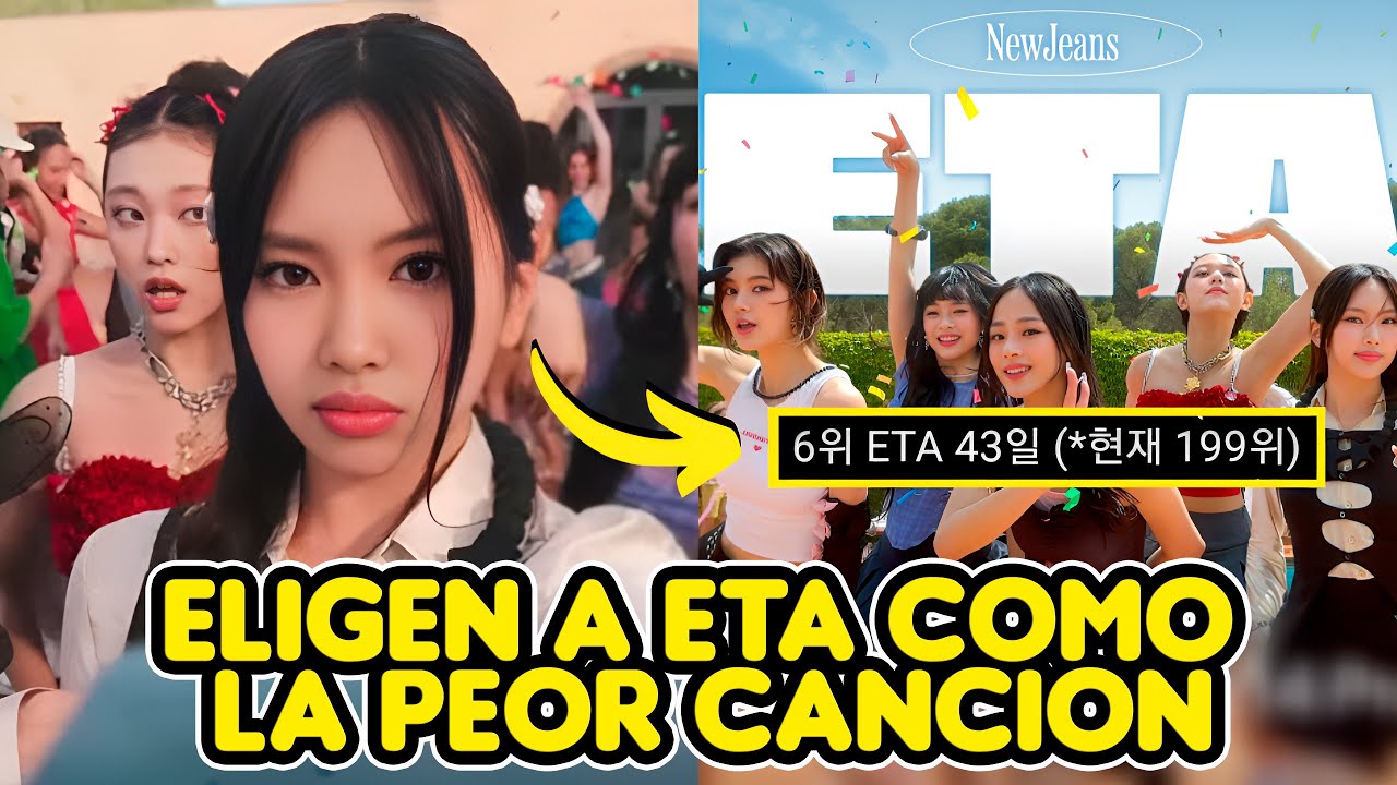 ELIGEN ETA DE NEWJEANS COMO LA PEOR CANCIÓN DEL GRUPO "ES ANTICUADA Y ...